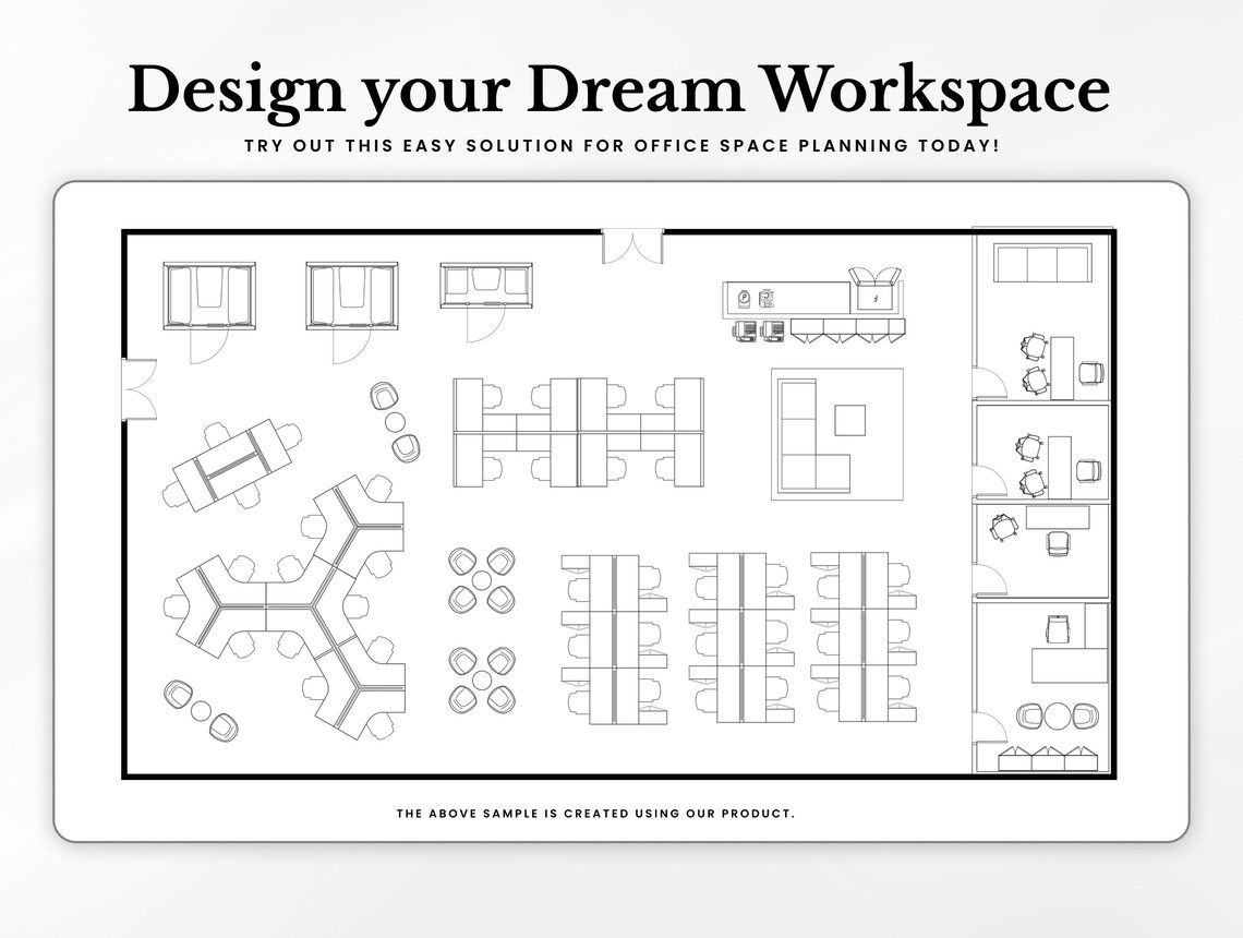 Office Layout Planner | Design Office Workplace Floor Layout Space ...
