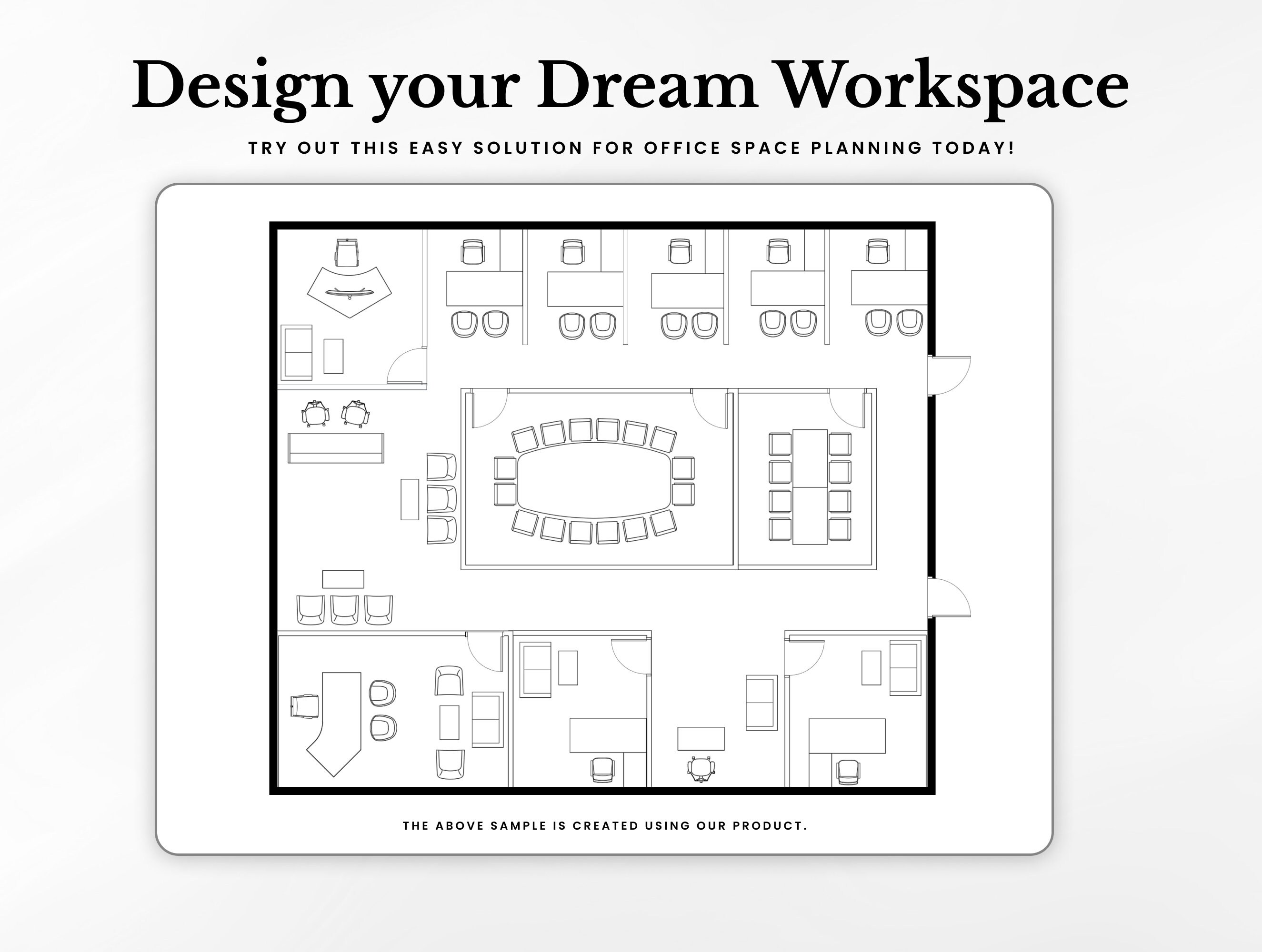 Office Layout Planner | Design Office Workplace Floor Layout Space ...