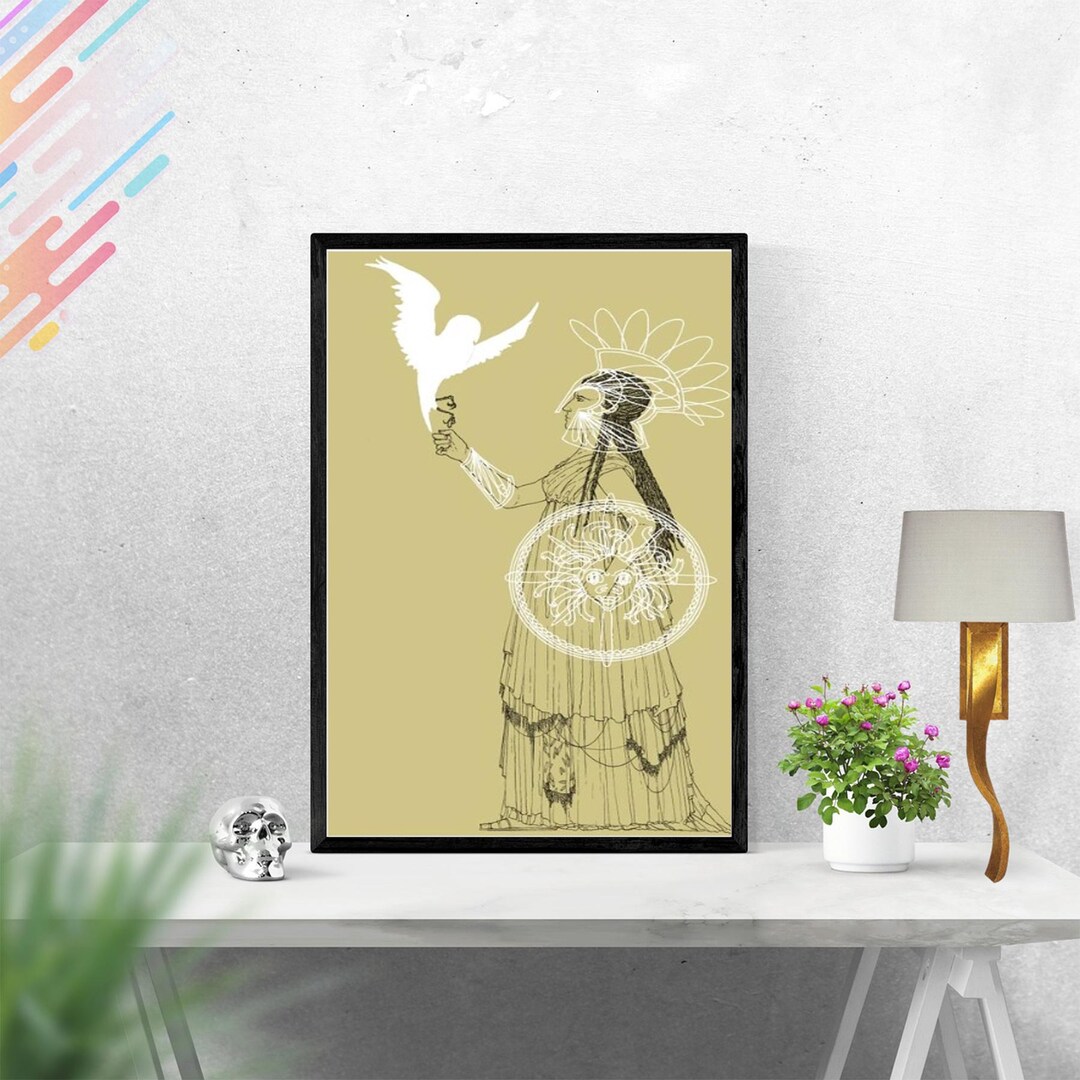 Athéna Poster - Etsy