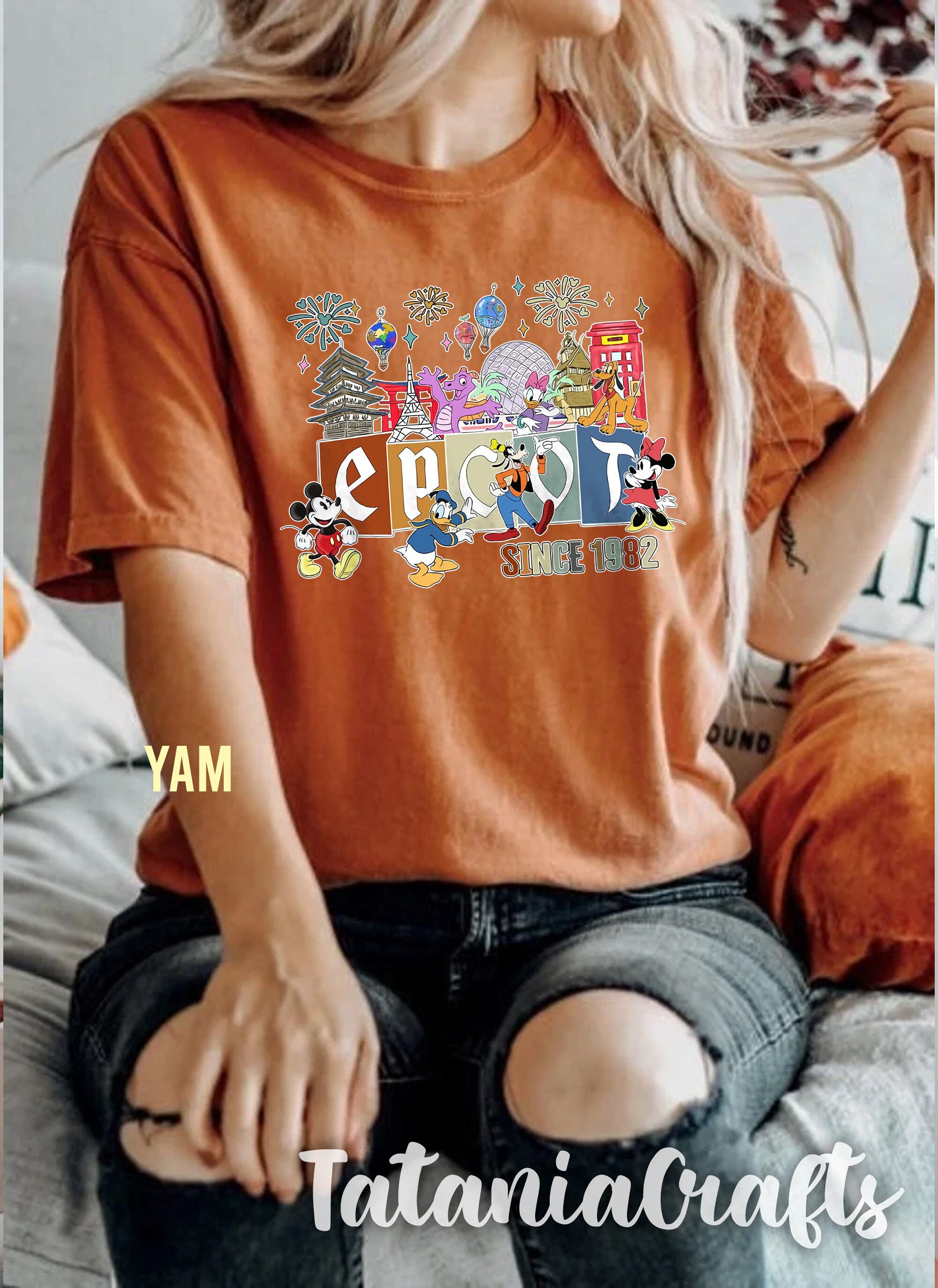 Epcot 1982 Shirt, Disney Epcot Center Shirt, Mickey And Friends Shirt