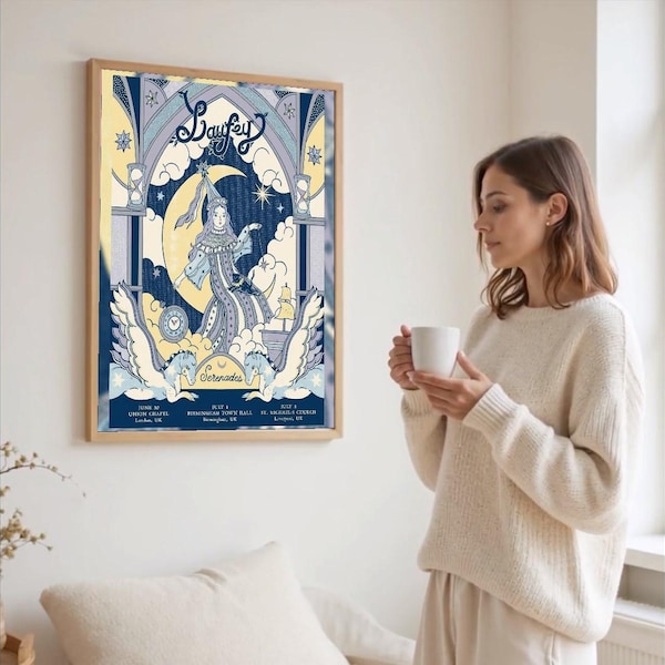 Laufey Poster - Etsy