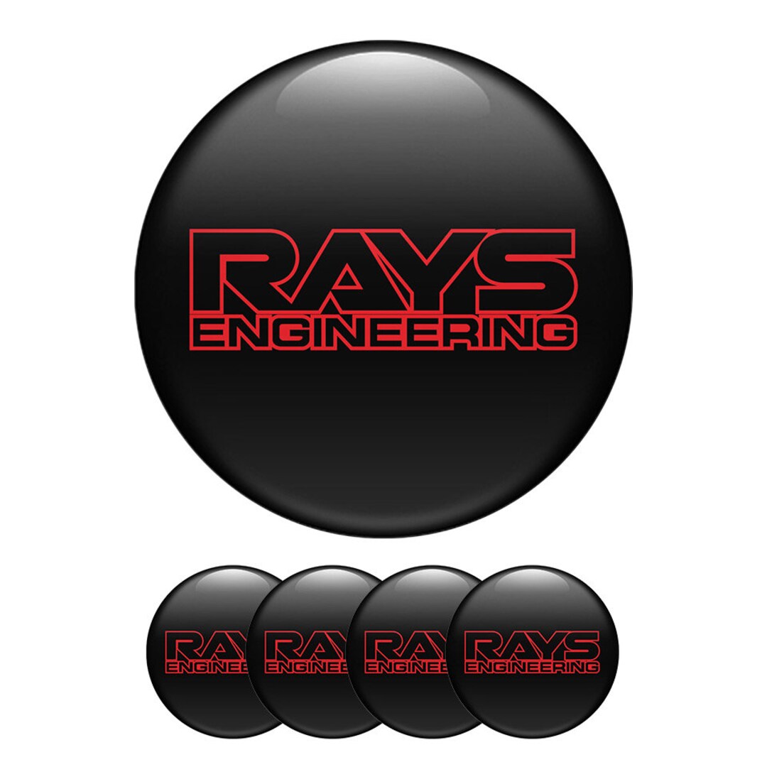 Rays Epoxy Decal 3D Print Logo All Sizes Domed Sticker - Etsy UK