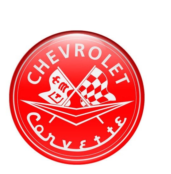 All Sizes Set 4 Domed Sticker 3D Print Surface Epoxy Chevrolet - Etsy