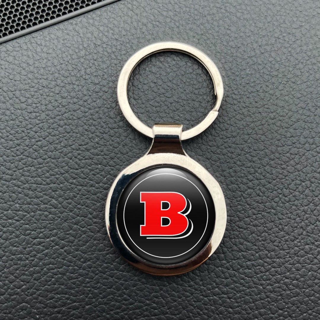 BRABUS Metal Ring Keychain Epoxy Resin Ring Keyholder Gift for - Etsy
