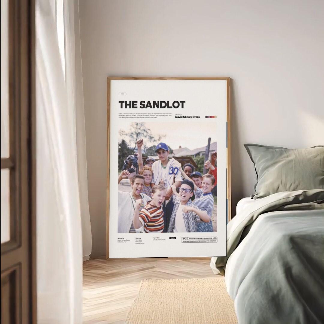 The Sandlot Movie Poster David Mickey Evans Film Print Classic ...