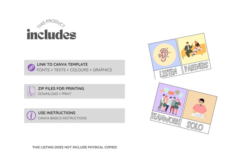 Editable Classroom Posters, Canva Classroom Decor Pdfs Editable ...