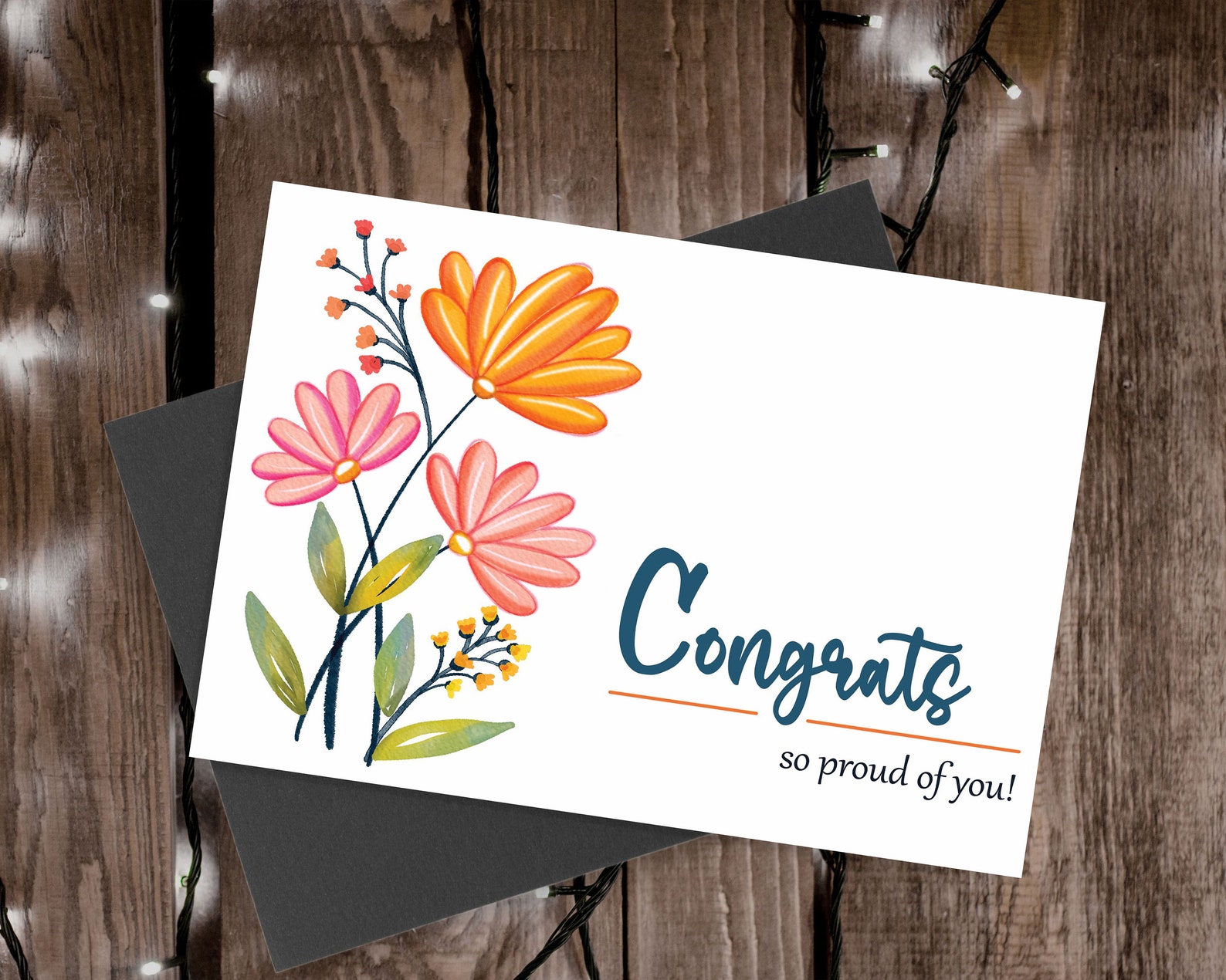 Congratulations Card Printable for New Job and Promotion, Congrats ...