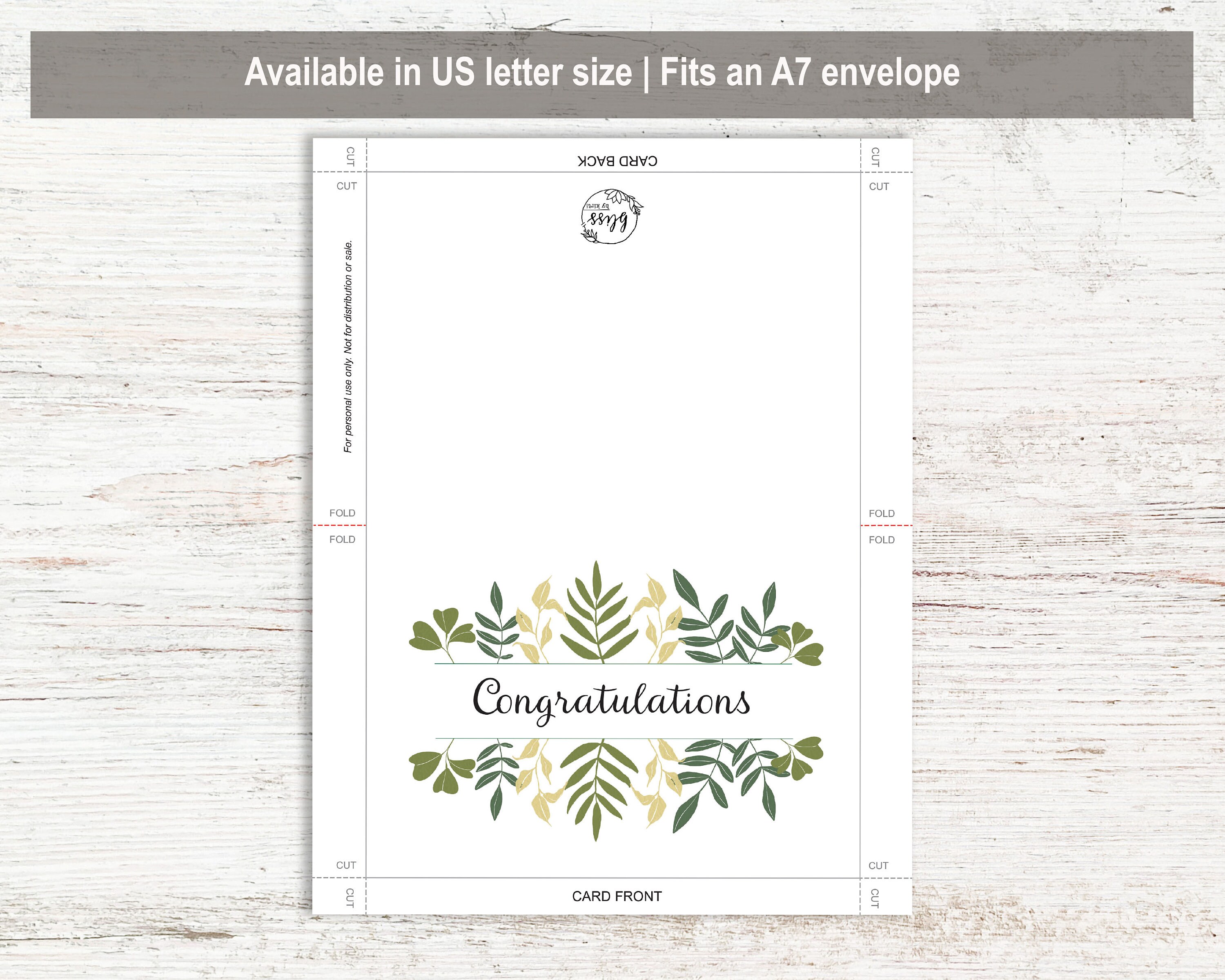 Printable Congratulatory Card, Downloadable Congratulations Card ...