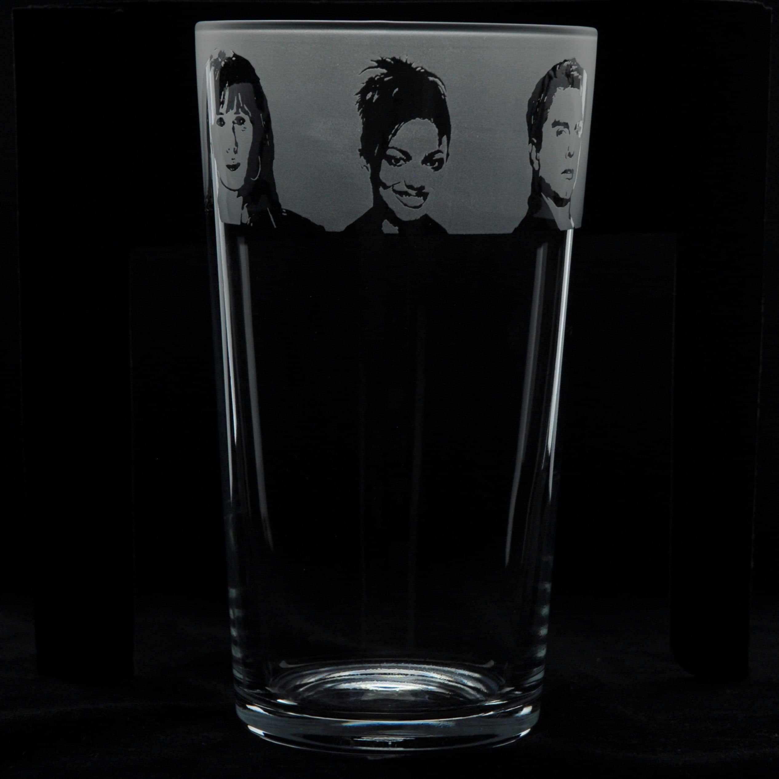 Dr Who - David Tennant | Pint Glass | Engraved | Gift | Present - Etsy UK