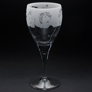 BTS Crystal Wine Glass Engraved Gift Present - Etsy