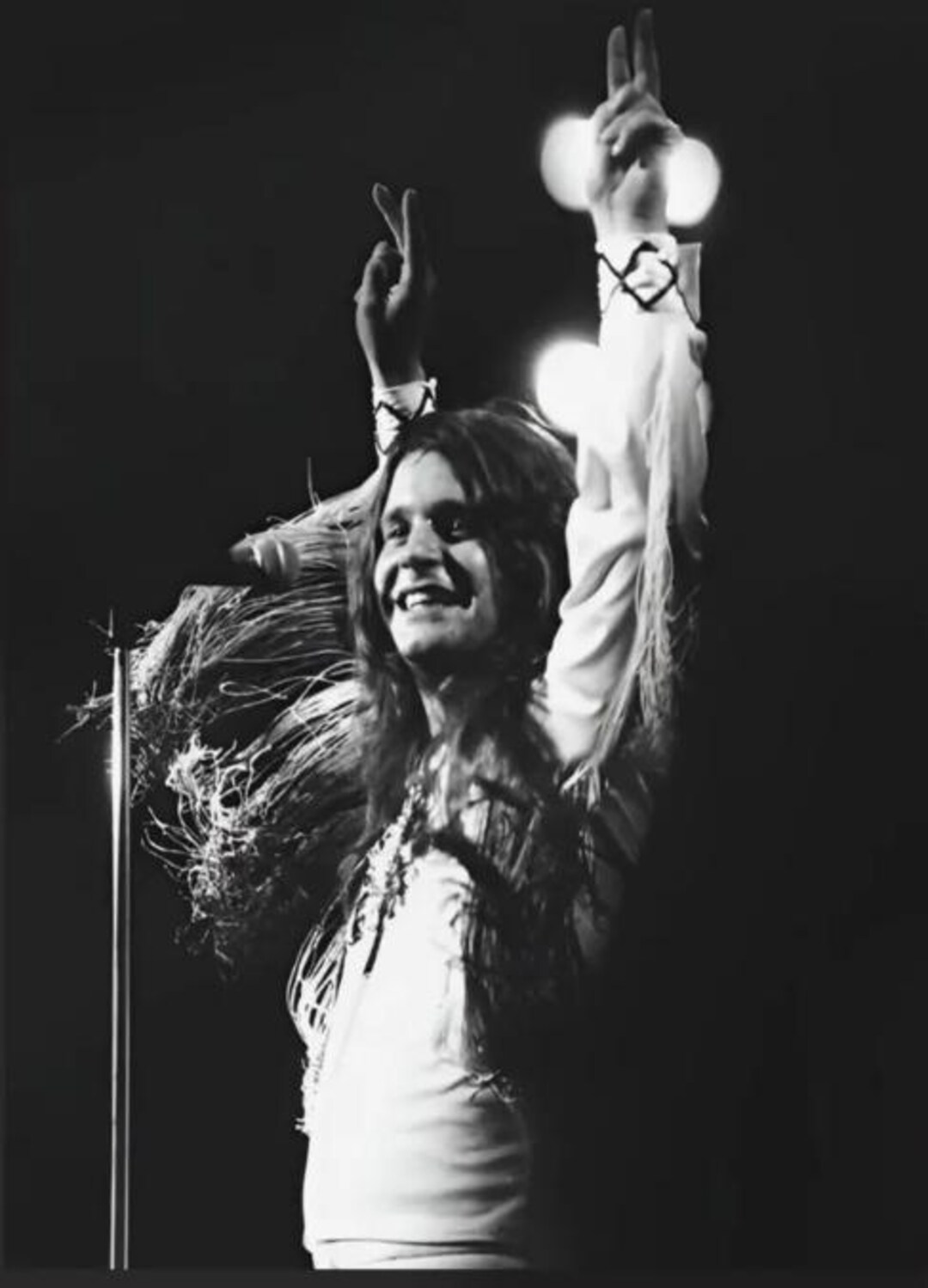 Ozzy Osbourne Vintage Poster. Rock Legend Poster. Music Poster. Concert ...