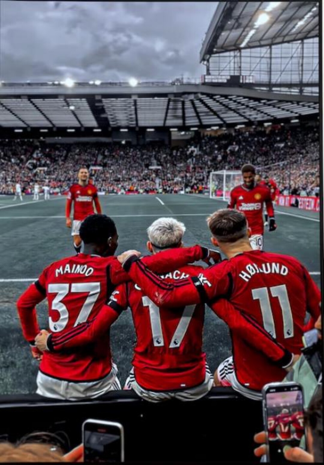 Iconic Manchester United Football Poster - Etsy