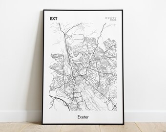 Street Map Poster - Etsy