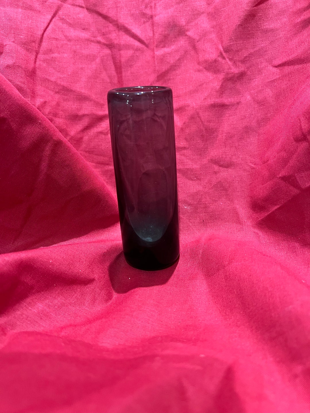 Per Lutken Signed Smoked Glass Chimney Vase Iconic 1960s - Etsy