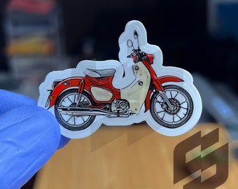 Super Cub Stickers - Etsy