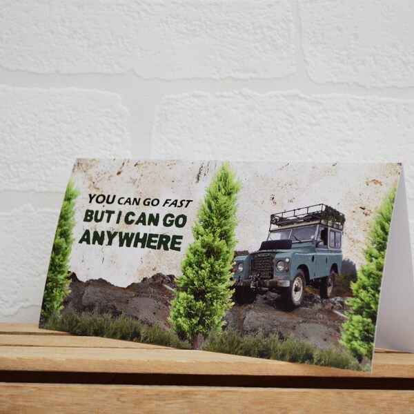 Land Rover Birthday Card - Etsy UK