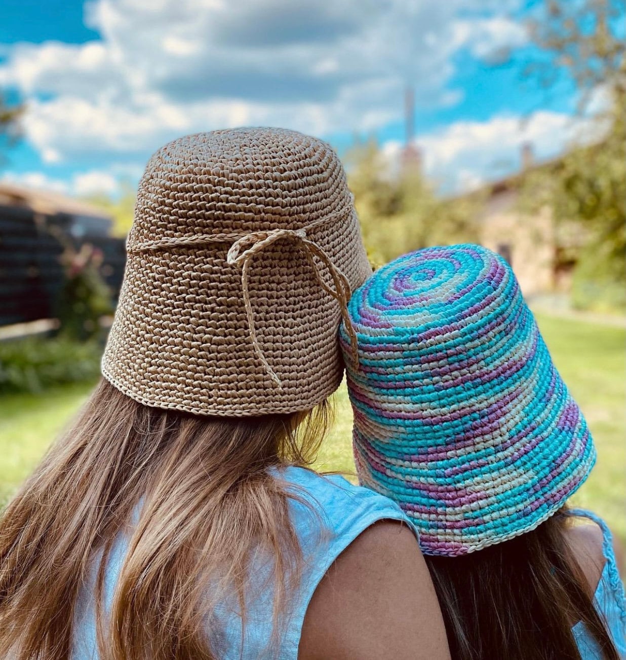 Handmade Raffia Bucket Hat, Straw Crochet Panama - Etsy