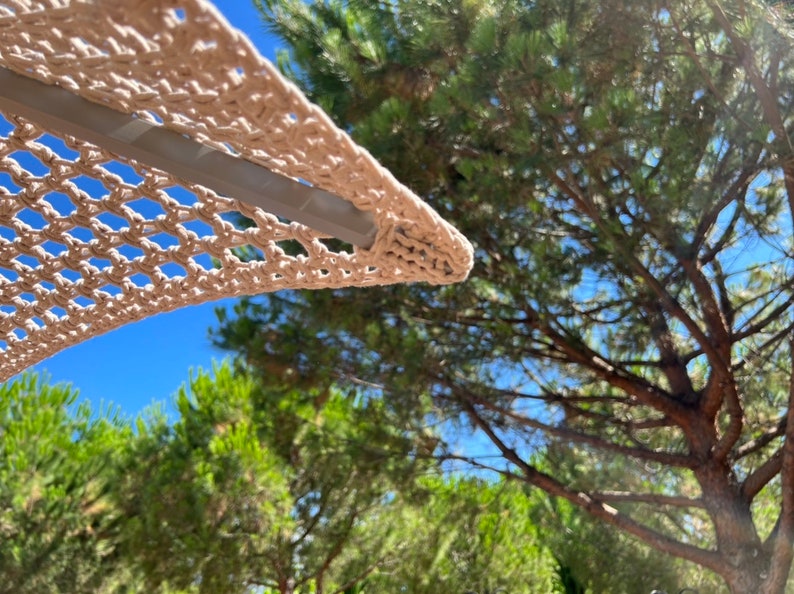 Handmade Crochet Parasol/umbrella Canopy - Etsy