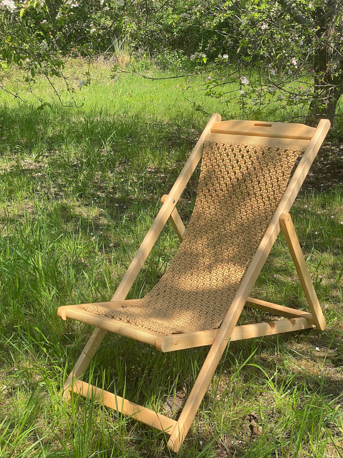 Deck Chair Macrame Pattern Tutorial - Etsy