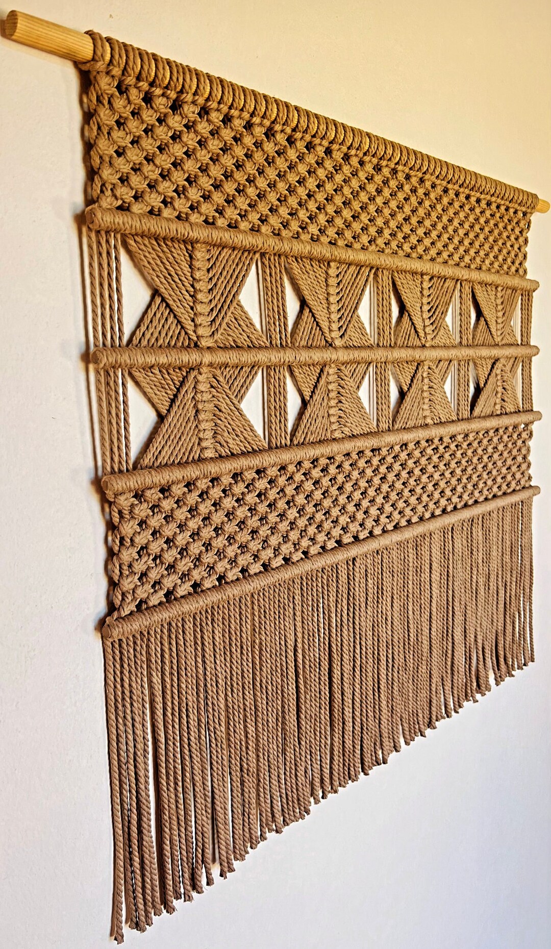 Macrame Handmade Wall Hanging - Etsy