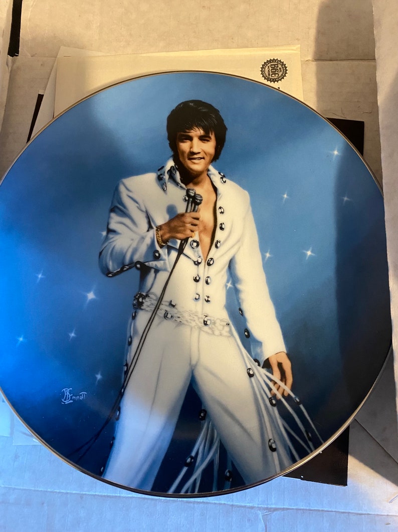 Elvis Collectable Plate price Includes Shipping - Etsy