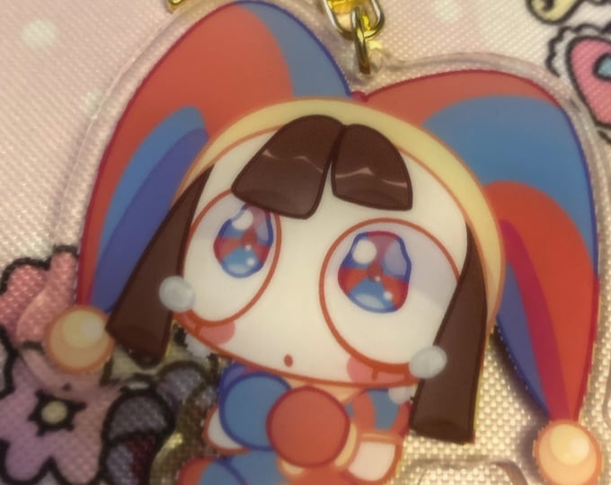 Pomni Double Sided Keychain (the Amazing Digital Circus) - Etsy
