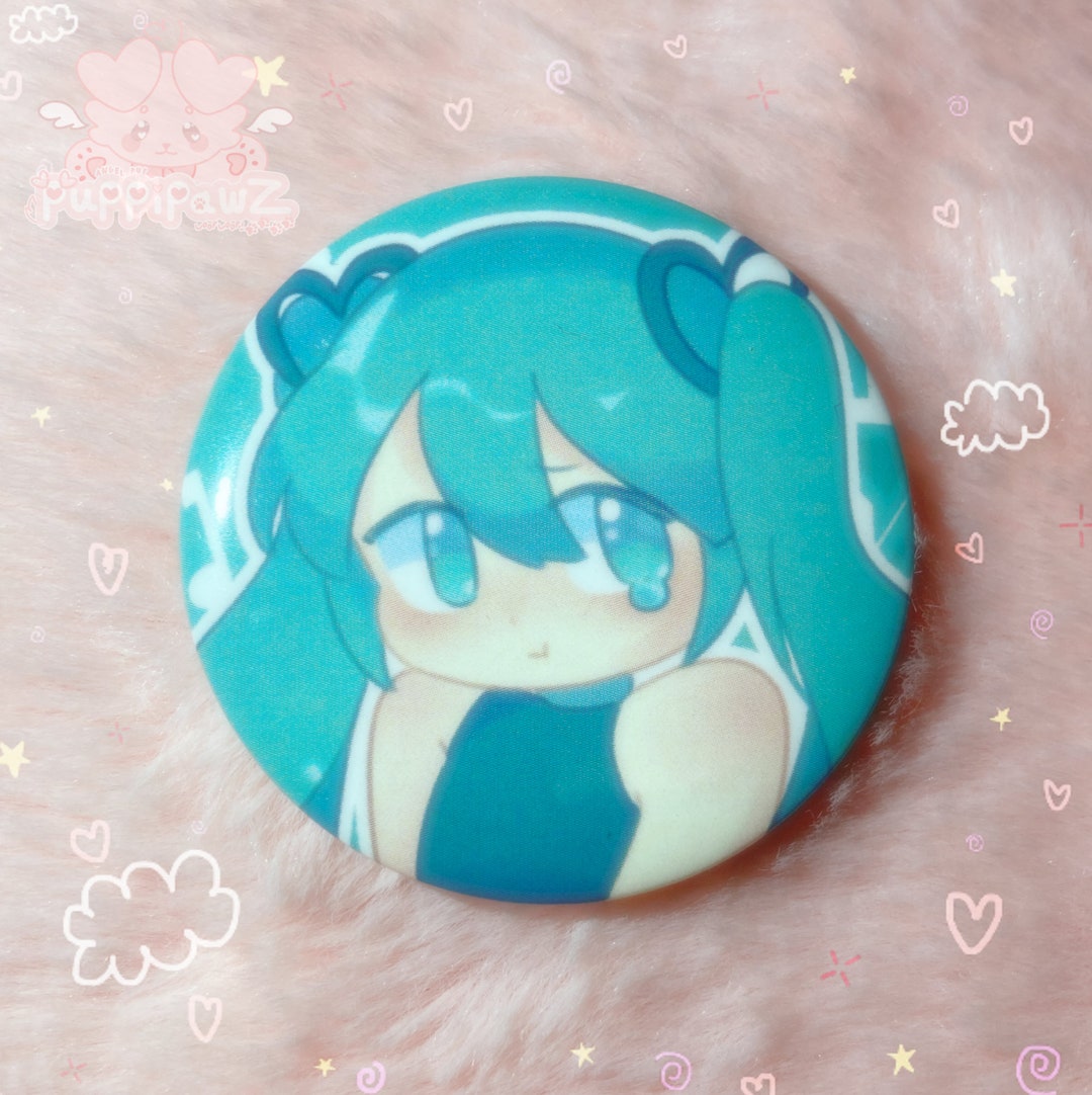 Hatsune Miku Vocaloid Badge - Etsy