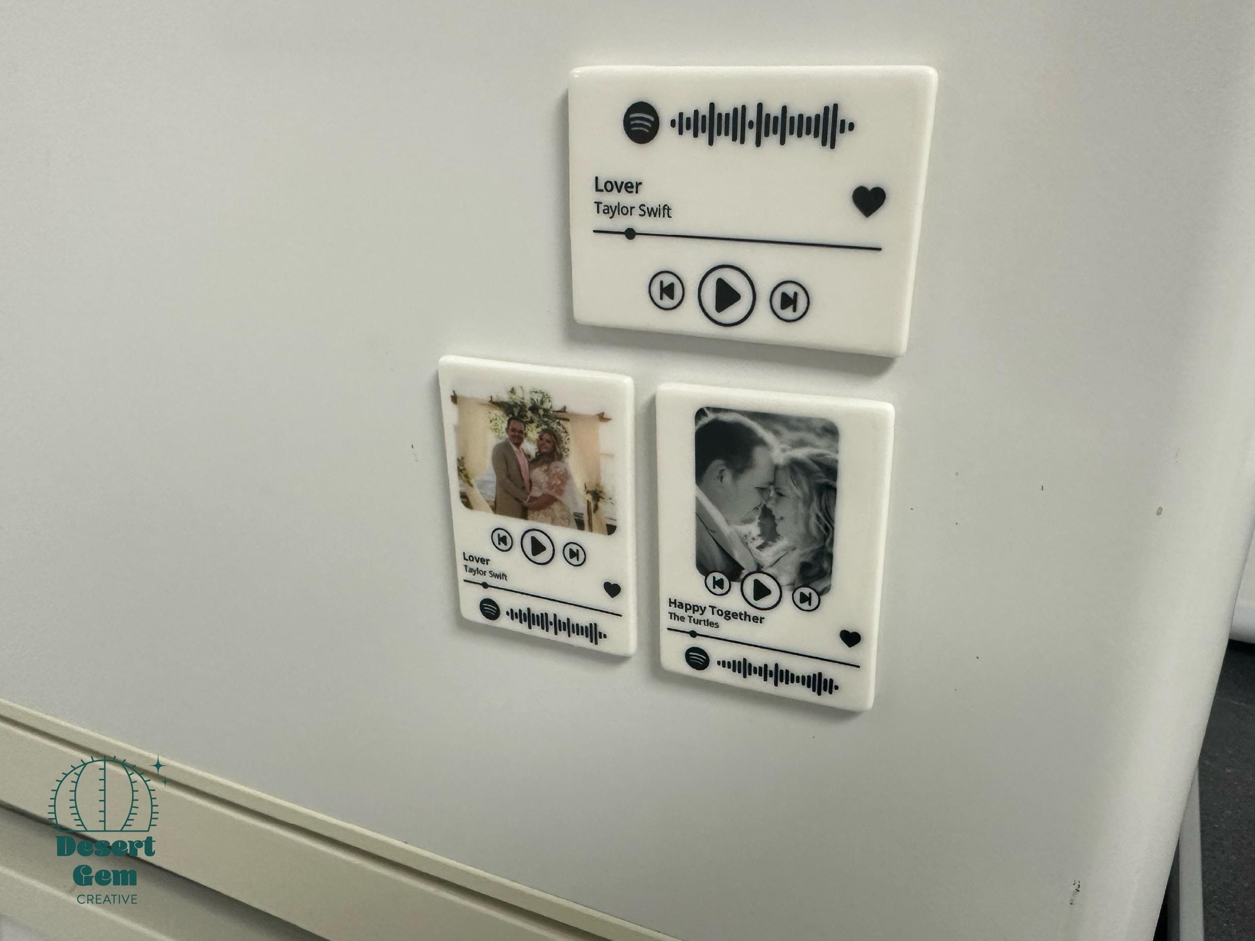 Personalised Spotify Magnet With Photo – Custom Music Gift for Couples ...