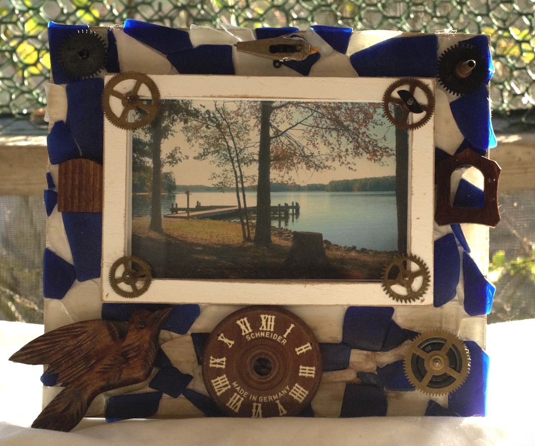 Sea Glass Frame Art - Etsy