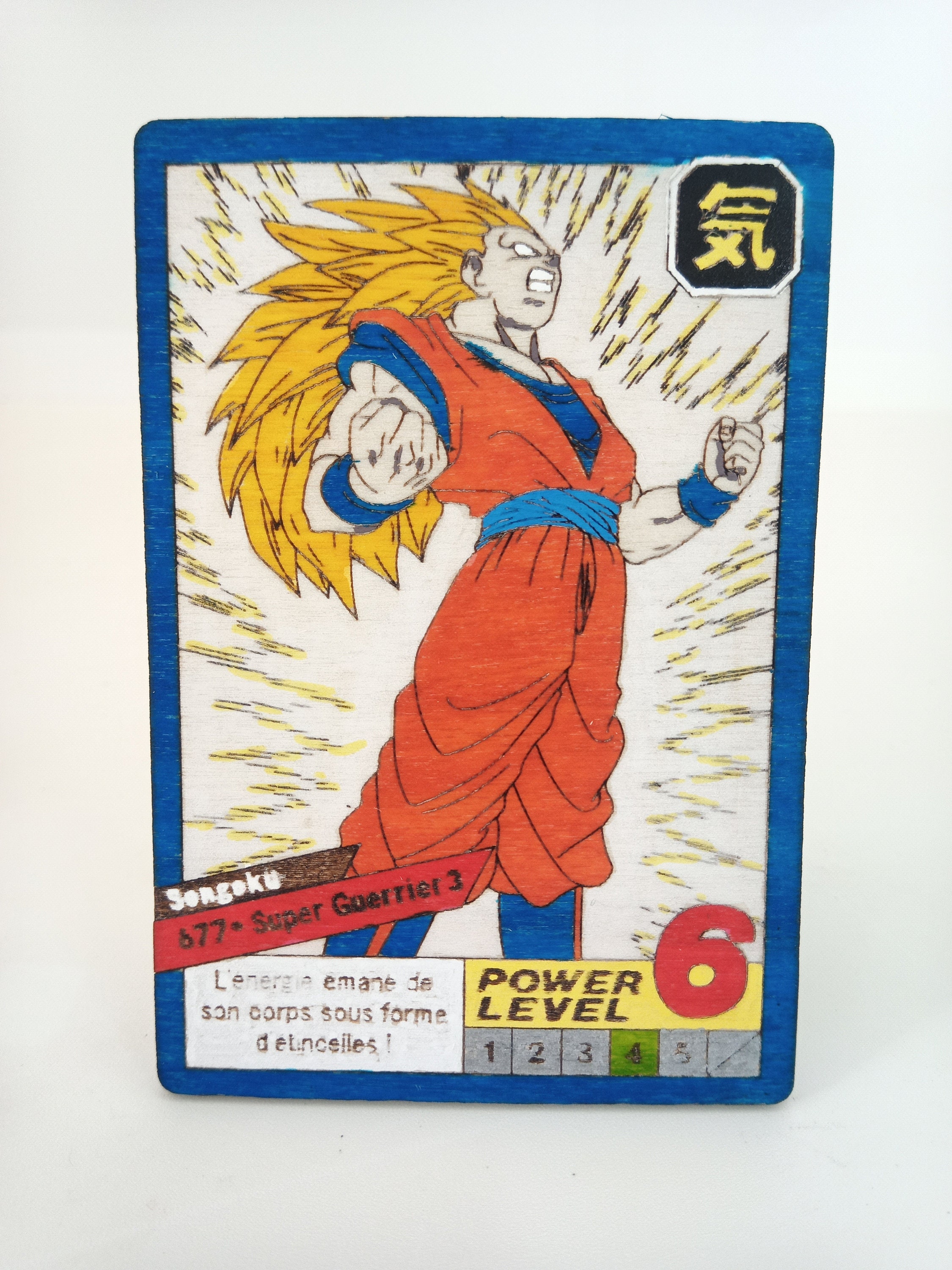 SVG File for Laser Engraving - Map 677 - Son Goku SS3 - Etsy