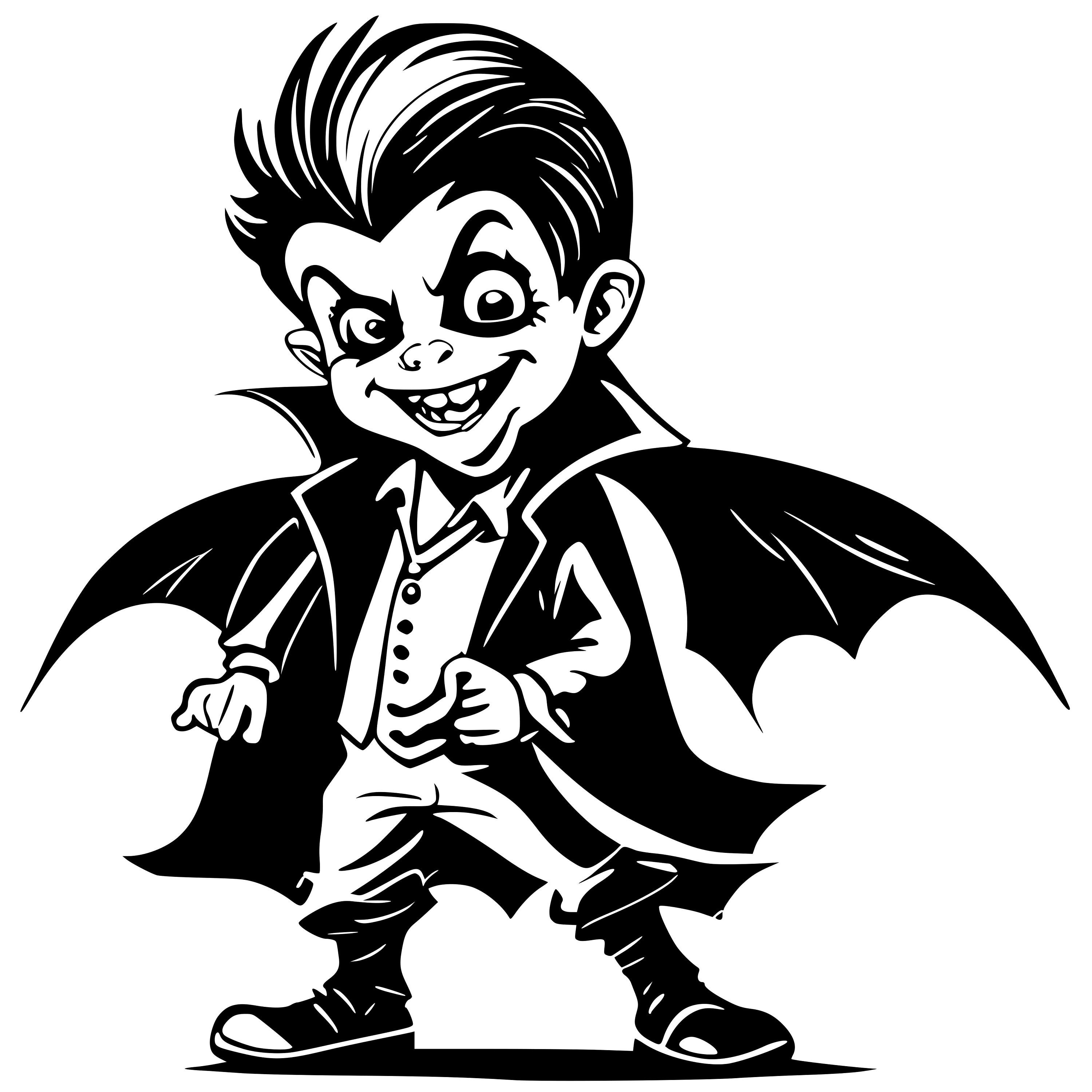 5 SVG Files Vampires Silhouettes PACK 1 - Etsy