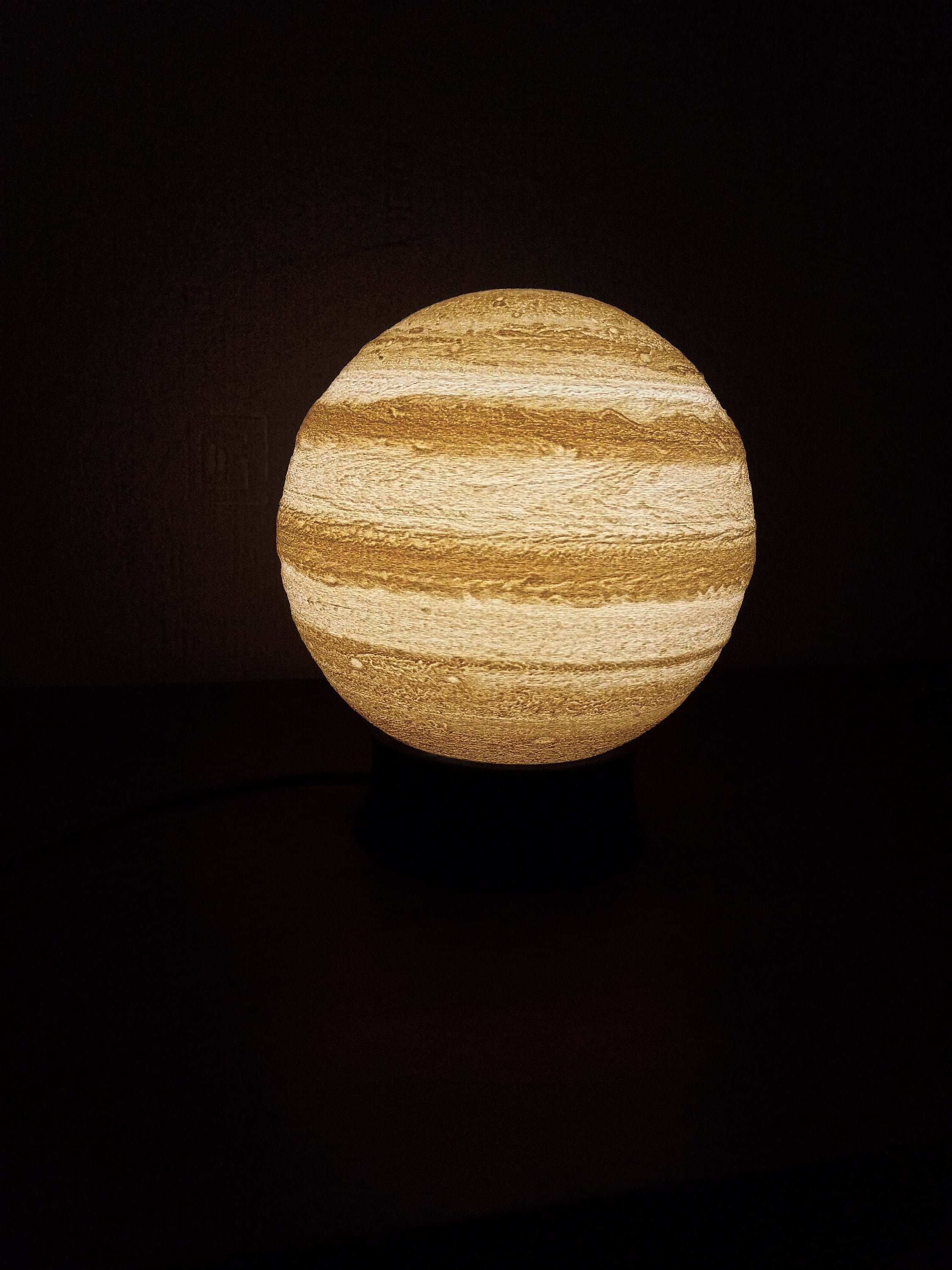 STL File for 3D Printing Jupiter Lamp 16 Cm - Etsy