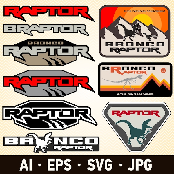 Ford Raptor Bronco Grill Decal - Etsy