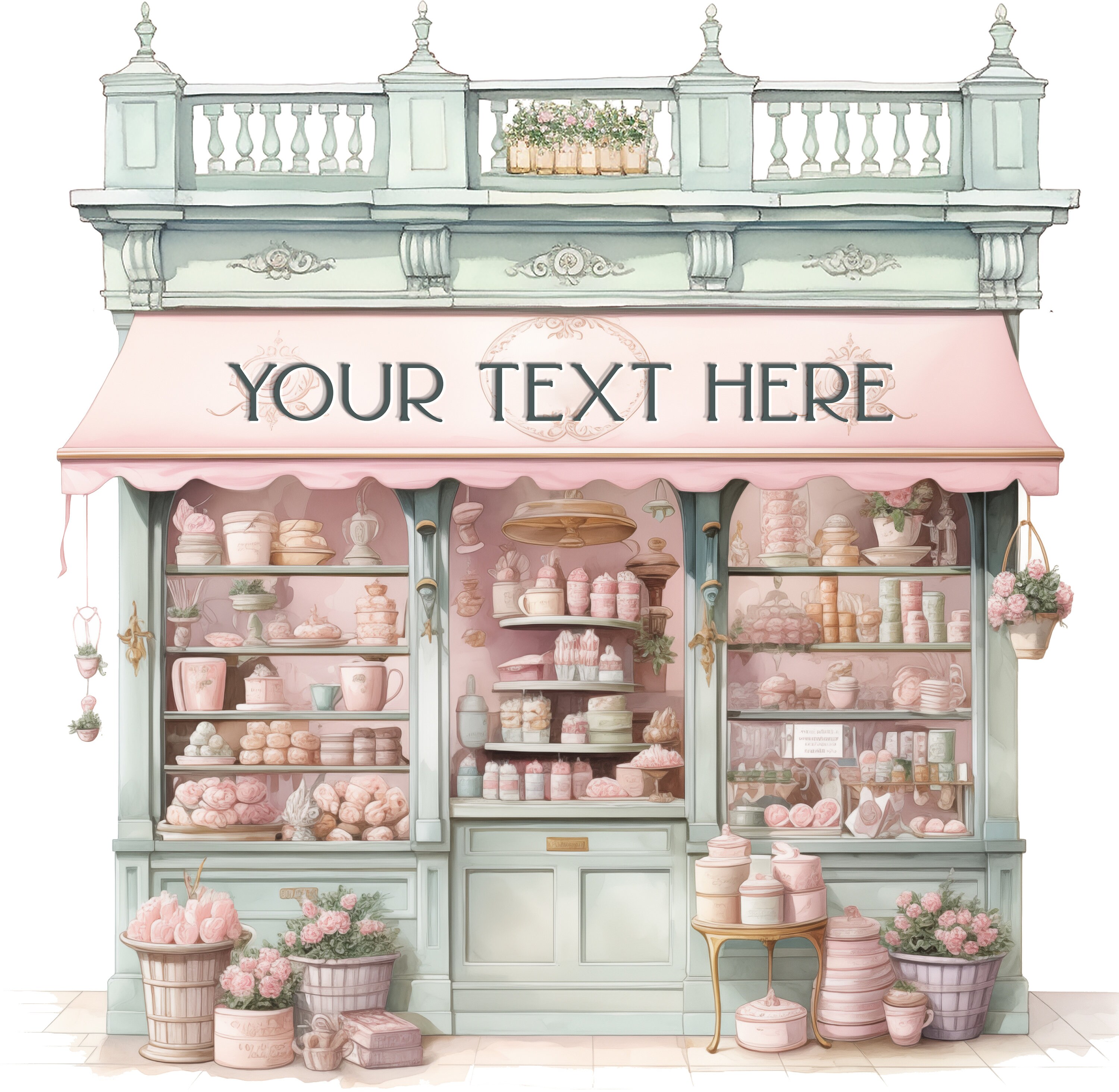 Custom Banner, Shopfront, Personalised Shopfront, Bespoke Business Card ...