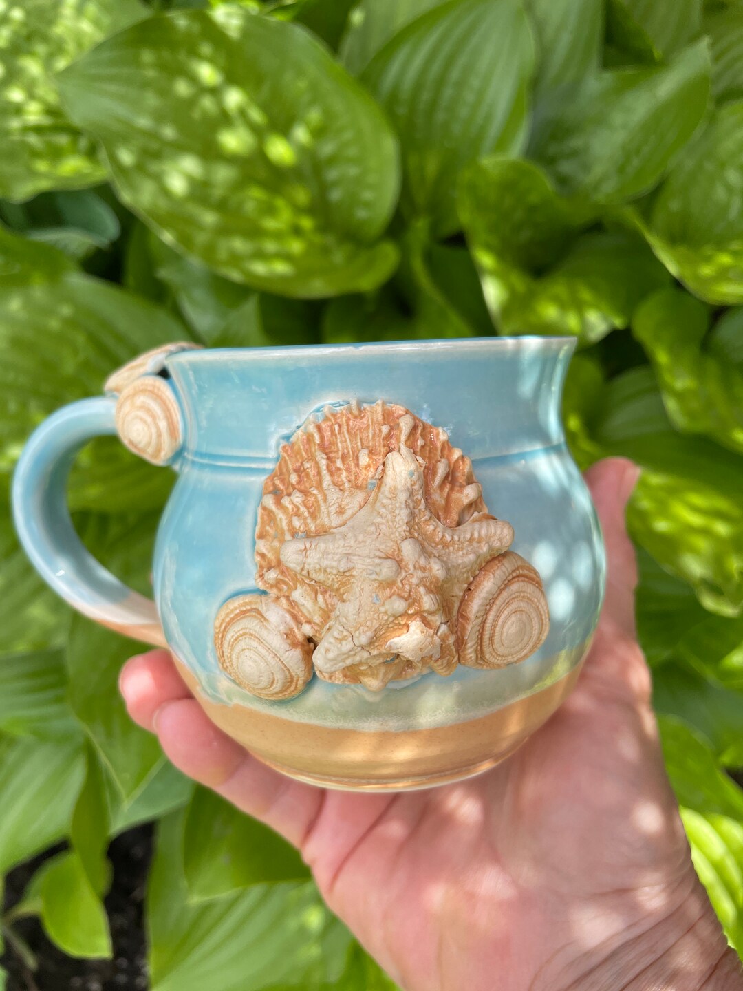 Handmade Ocean Theme Multi-shell Coffee Mug - Etsy