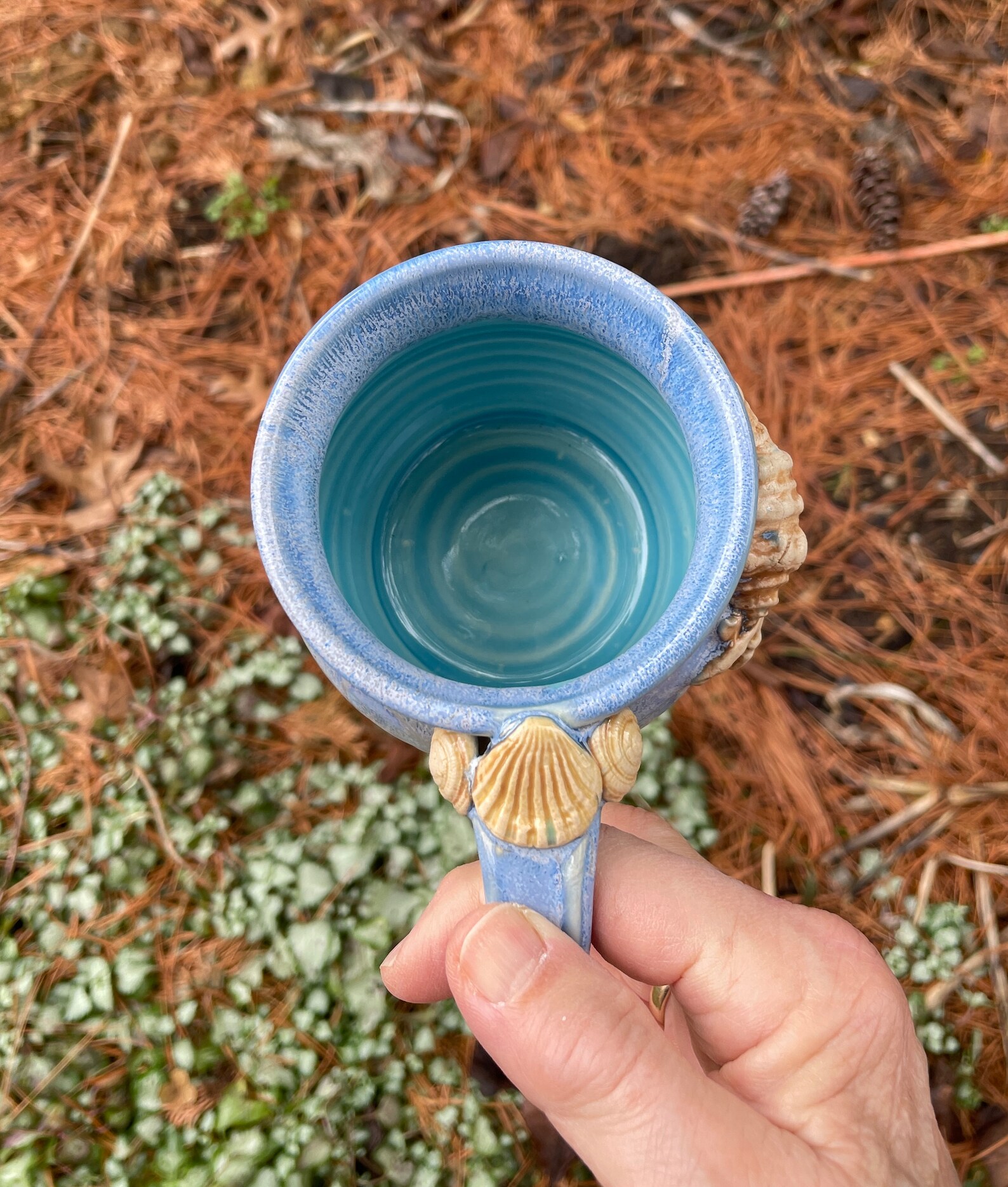 Handmade Conch Shell Coffee Mug - Etsy