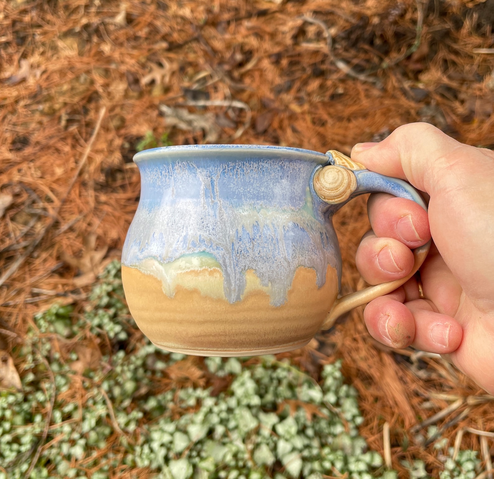 Handmade Conch Shell Coffee Mug - Etsy