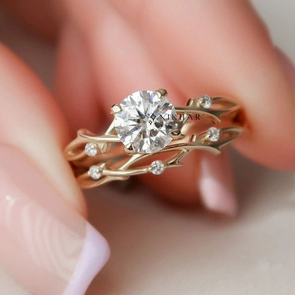 Gold Ring Set - Etsy