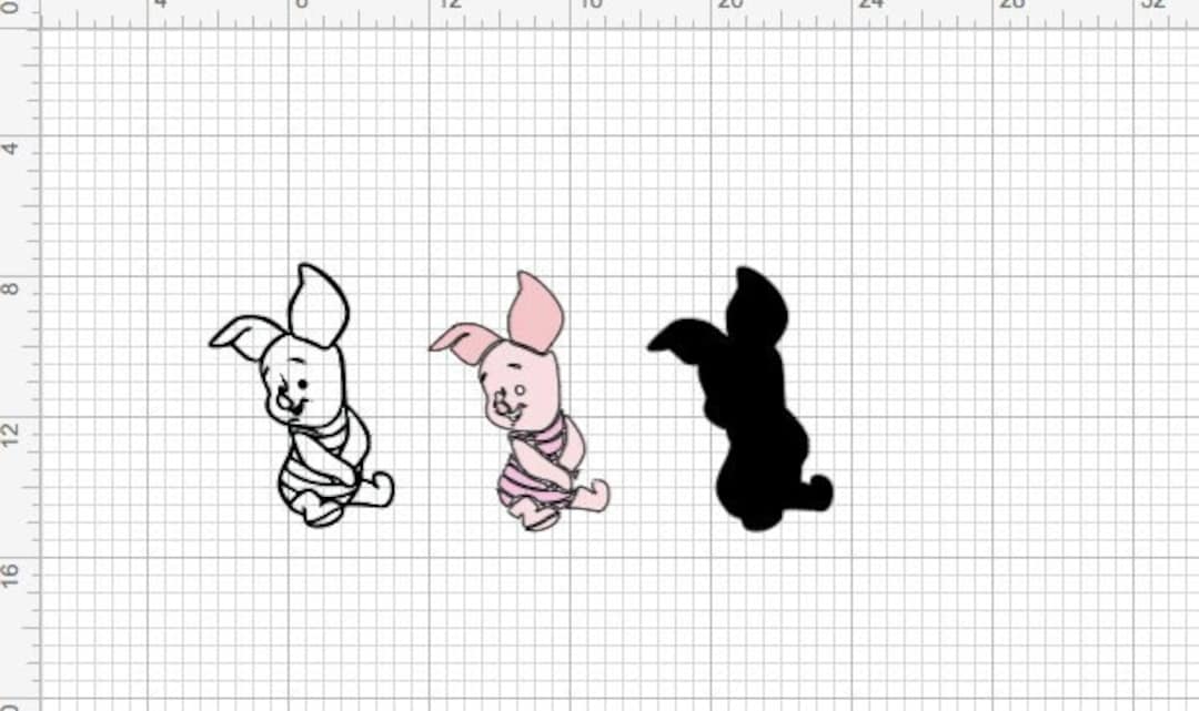 Piglet SVG - Etsy