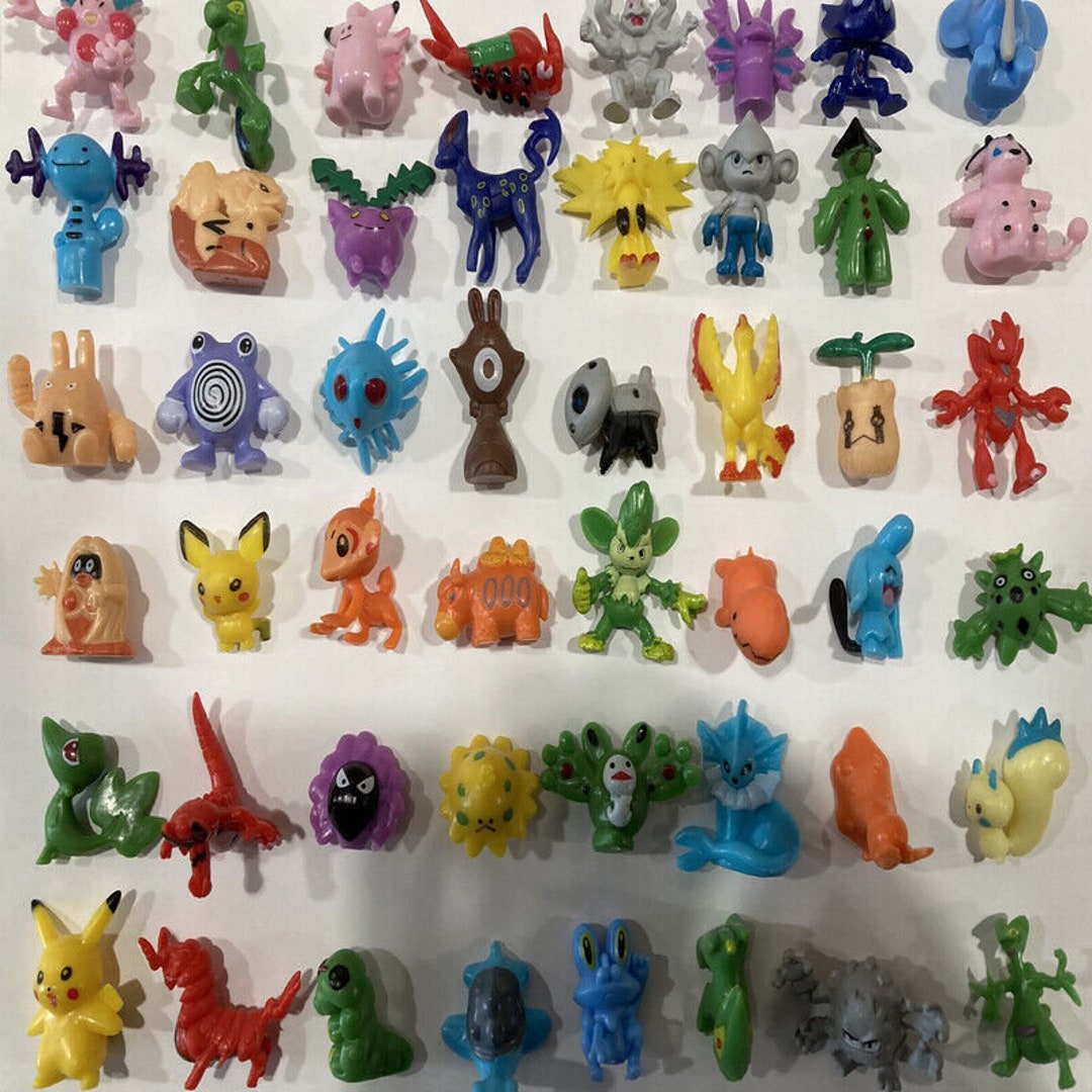 Gifts Pokemon Anime Toys Kids Action Figures - Etsy