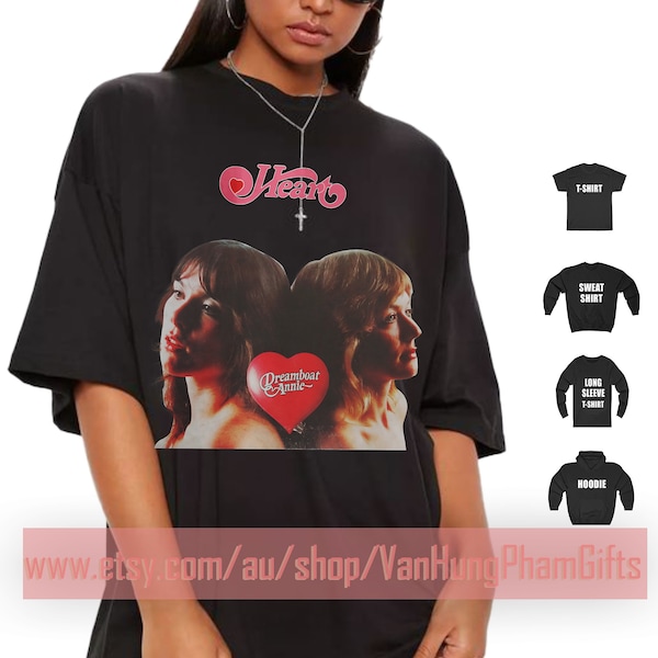 Heart Band Dreamboat Annie T Shirt - Etsy