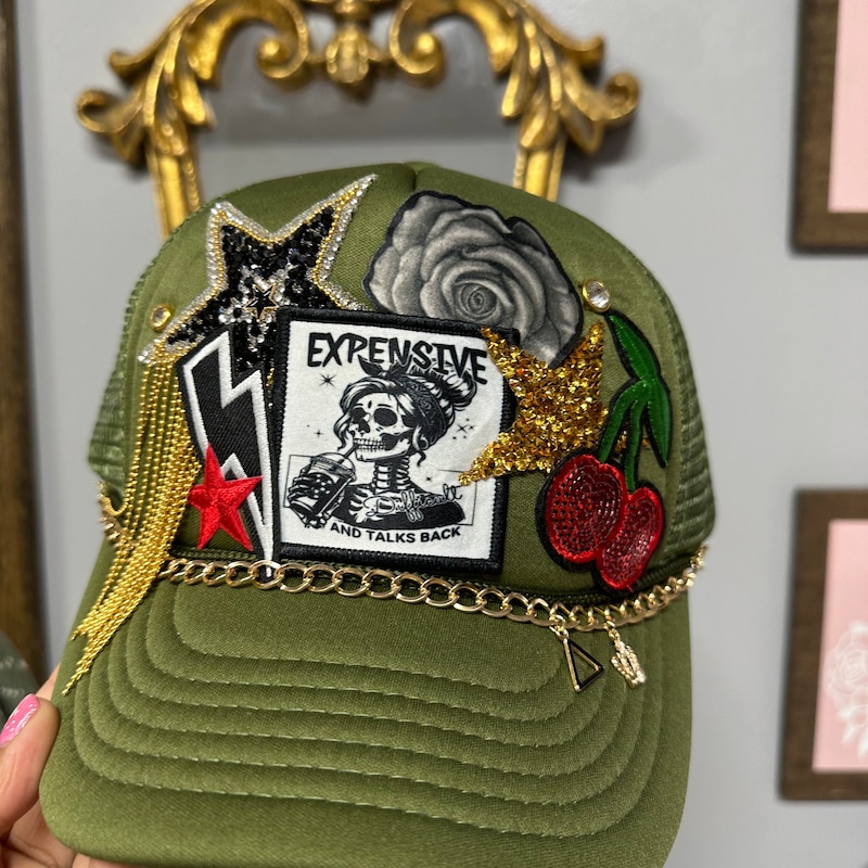Coffee Themed Trucker Hat - Etsy