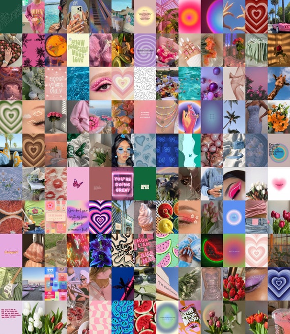 135 PCS Soft Photo Wall Collage Kit Soft Room Decor Soft - Etsy