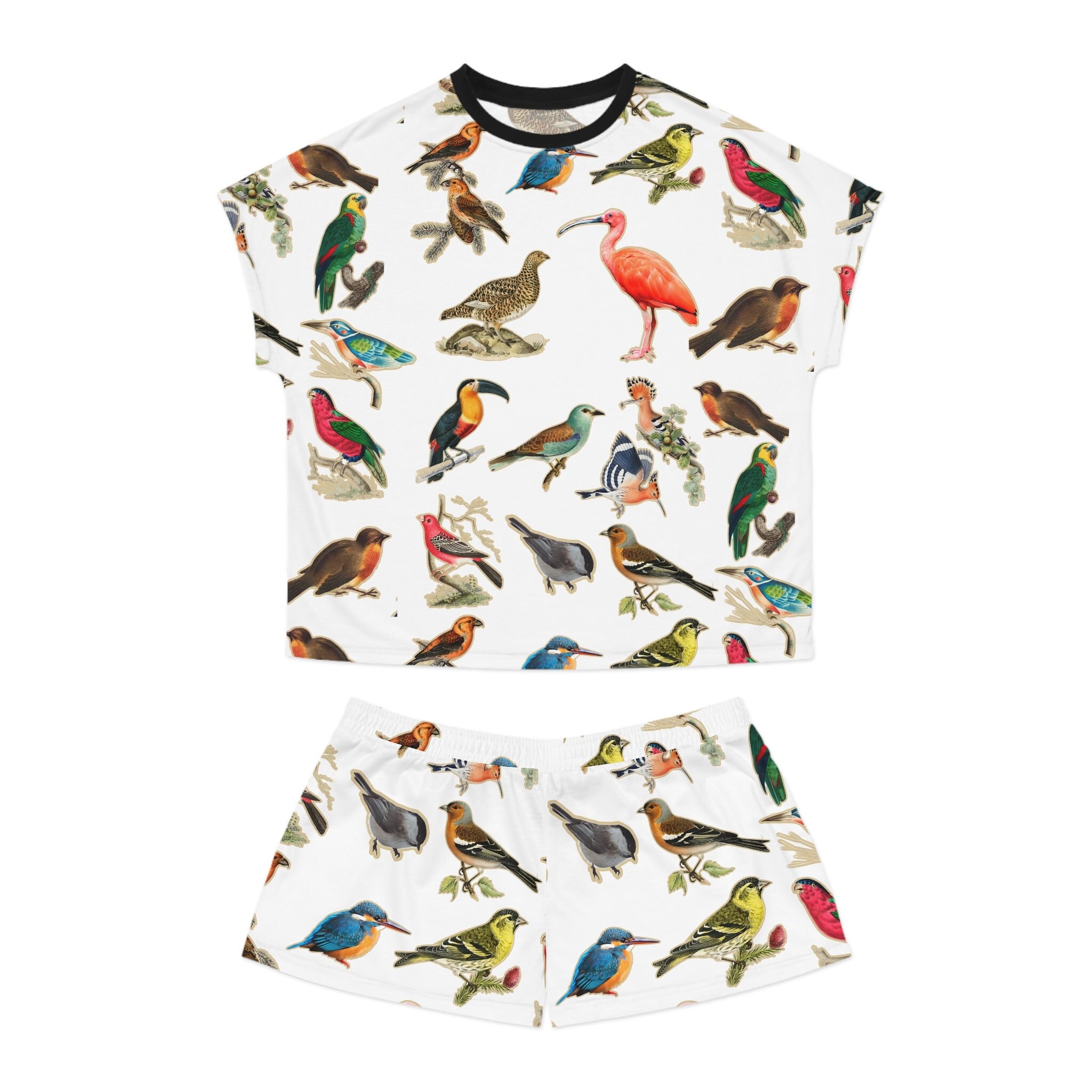 Women's Short Pj Set - Birding Gift, Gift for Bird Lover, Bird Watcher ...
