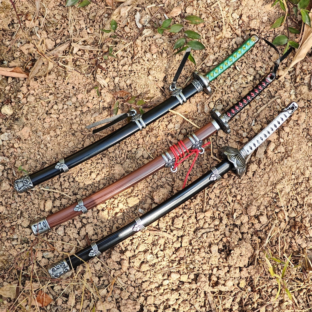 10,23 pouces Sekiro Katanas Kusabimaru Fushigiri Kaimon Sekiro épée en ...