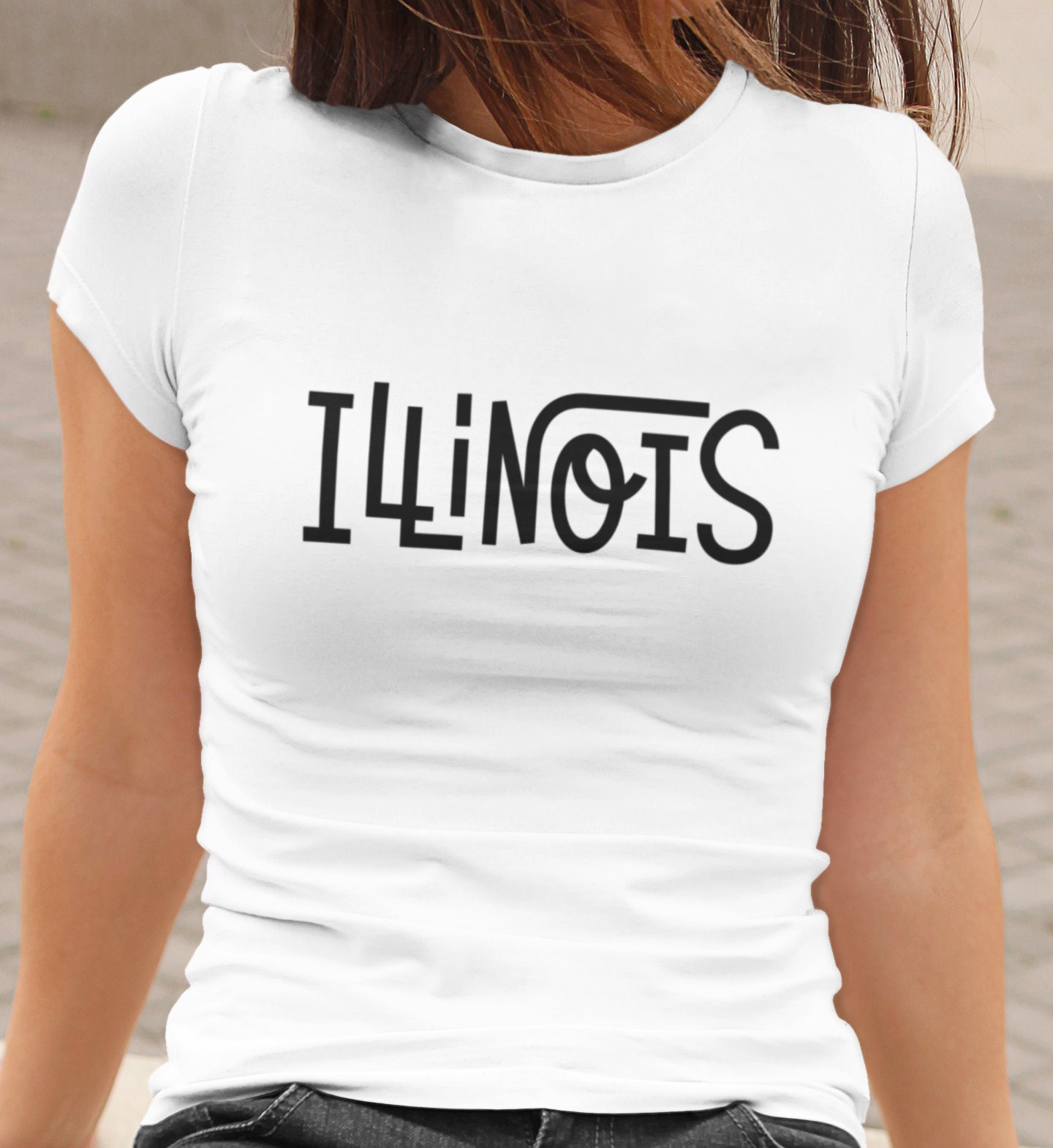 Illinois SVG PNG, Script Illinois, Cut Files, Layered, Minimalist ...