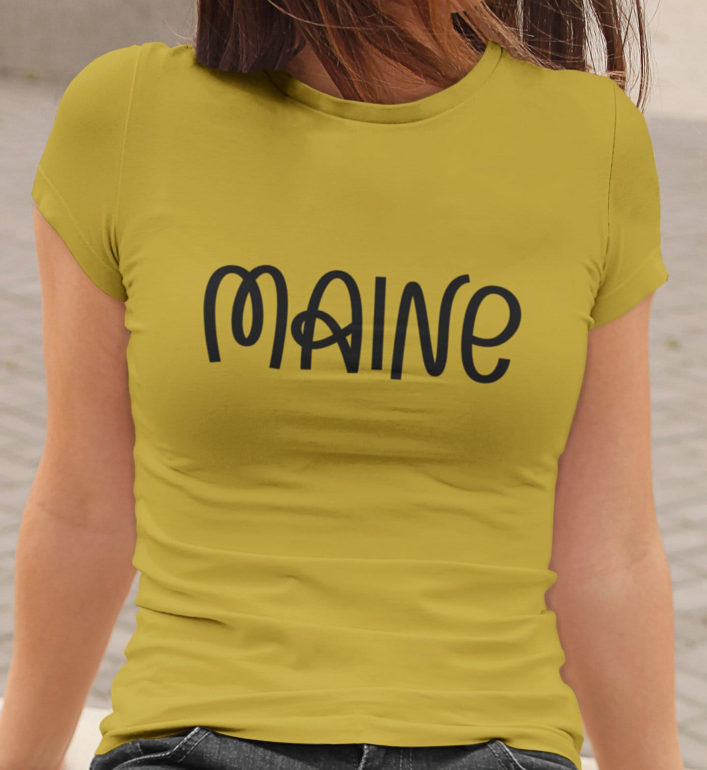 Maine SVG PNG Script Maine Cut Files Layered Minimalist - Etsy