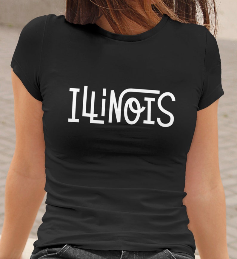 Illinois SVG PNG, Script Illinois, Cut Files, Layered, Minimalist ...