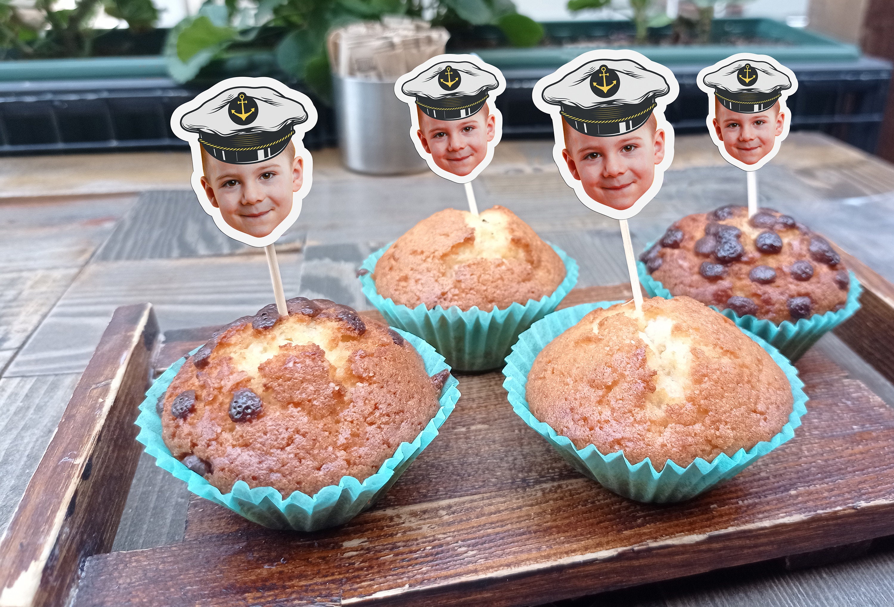 Custom Face Photo Cupcake Topper for Birthdaysbachelorette - Etsy