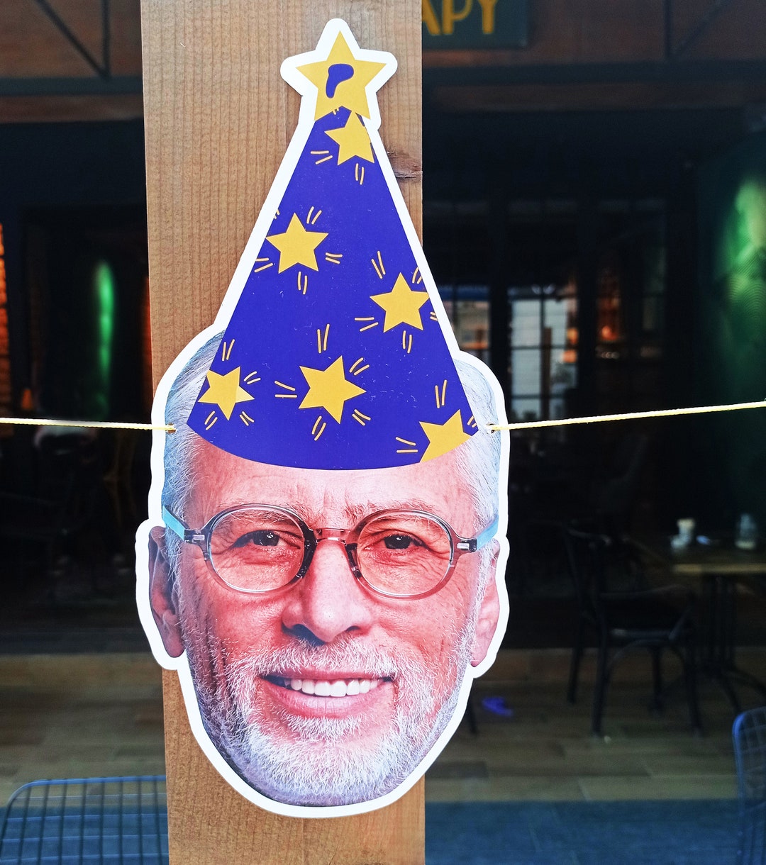 Custom Face Photo Banner, Personalized Birthday Banner, Customized ...